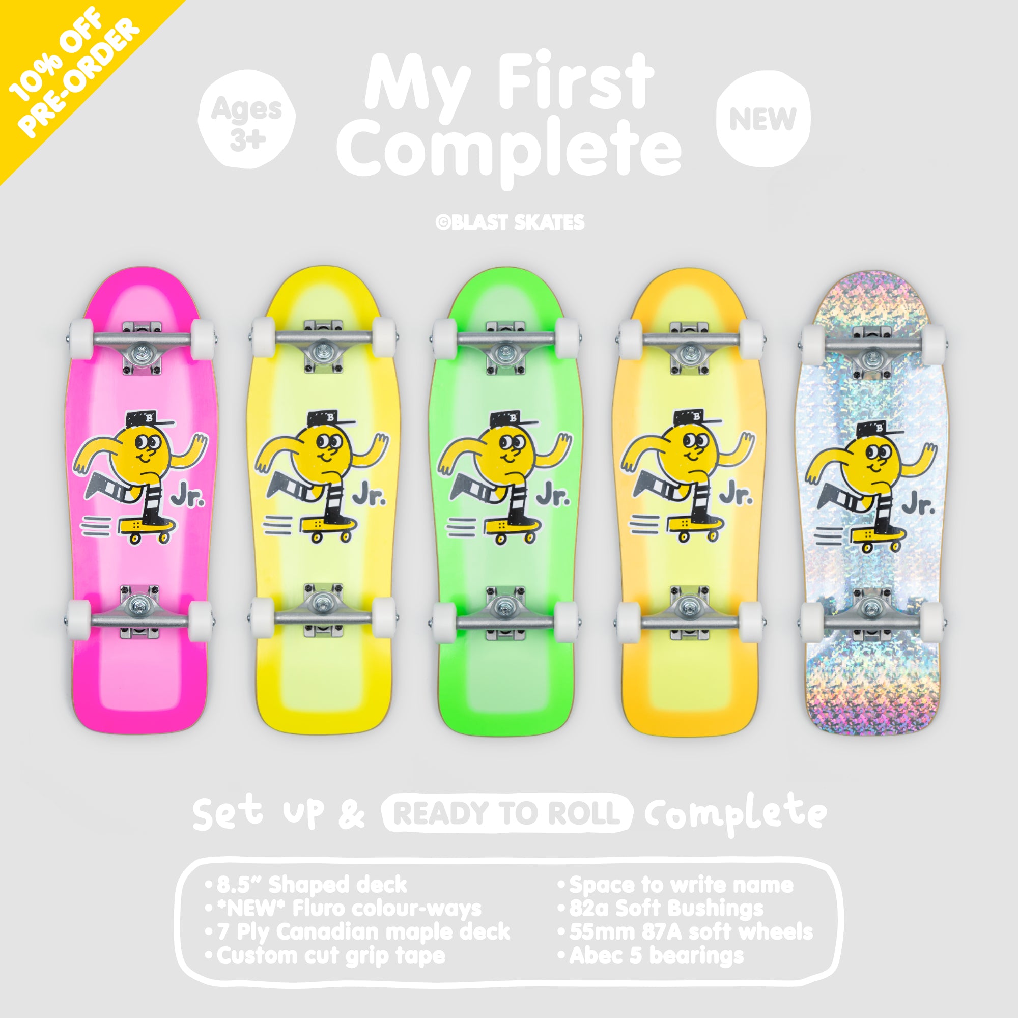 Blast Skates My First Complete