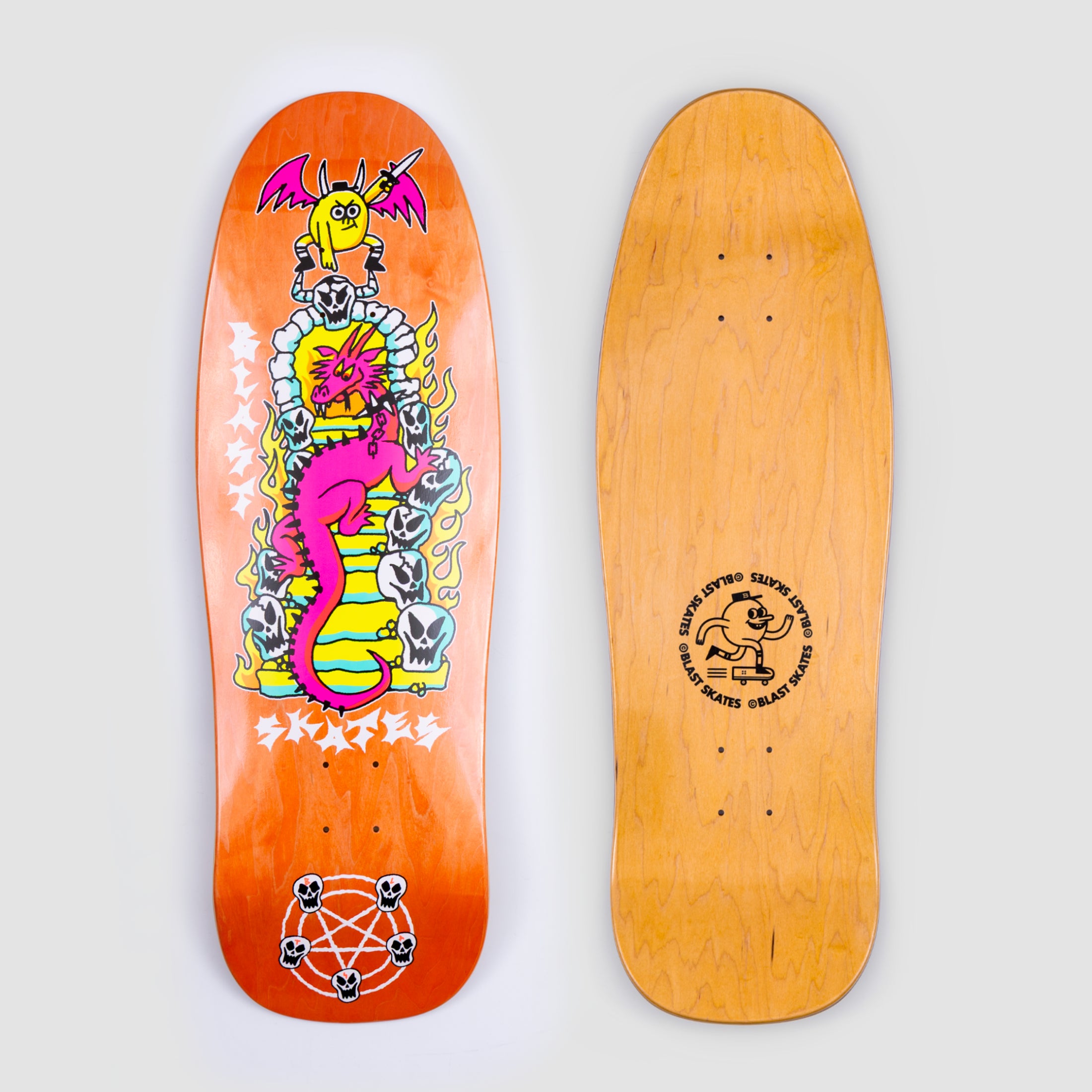 10” DRAGON TAMER DECK – Blast Skates